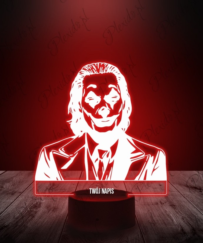 Lampka LED 3D Plexido Joker DC | Plexido.pl